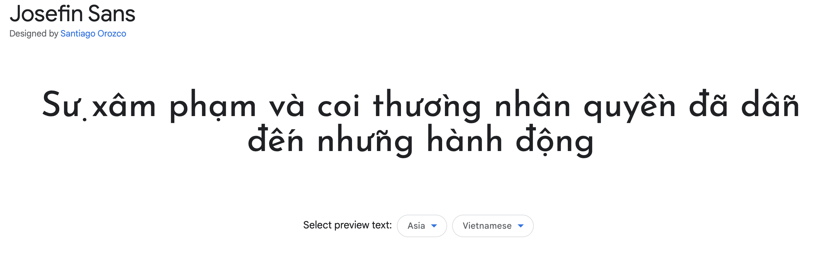 Bug in Josefin Sans font: Accent marks are out of position in Vietnamese text · Issue #6245 ...