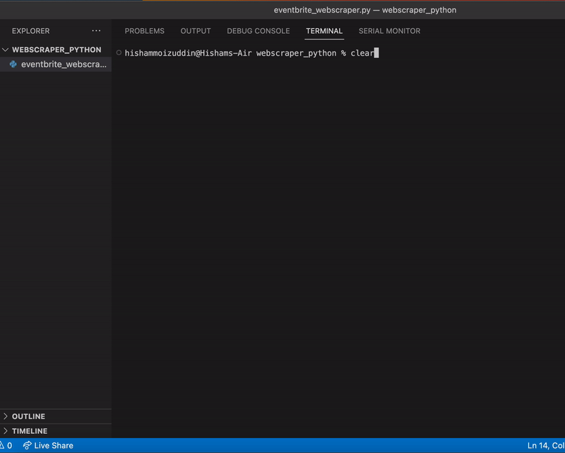 GitHub - hishammoizuddin/eventbrite_webscraper