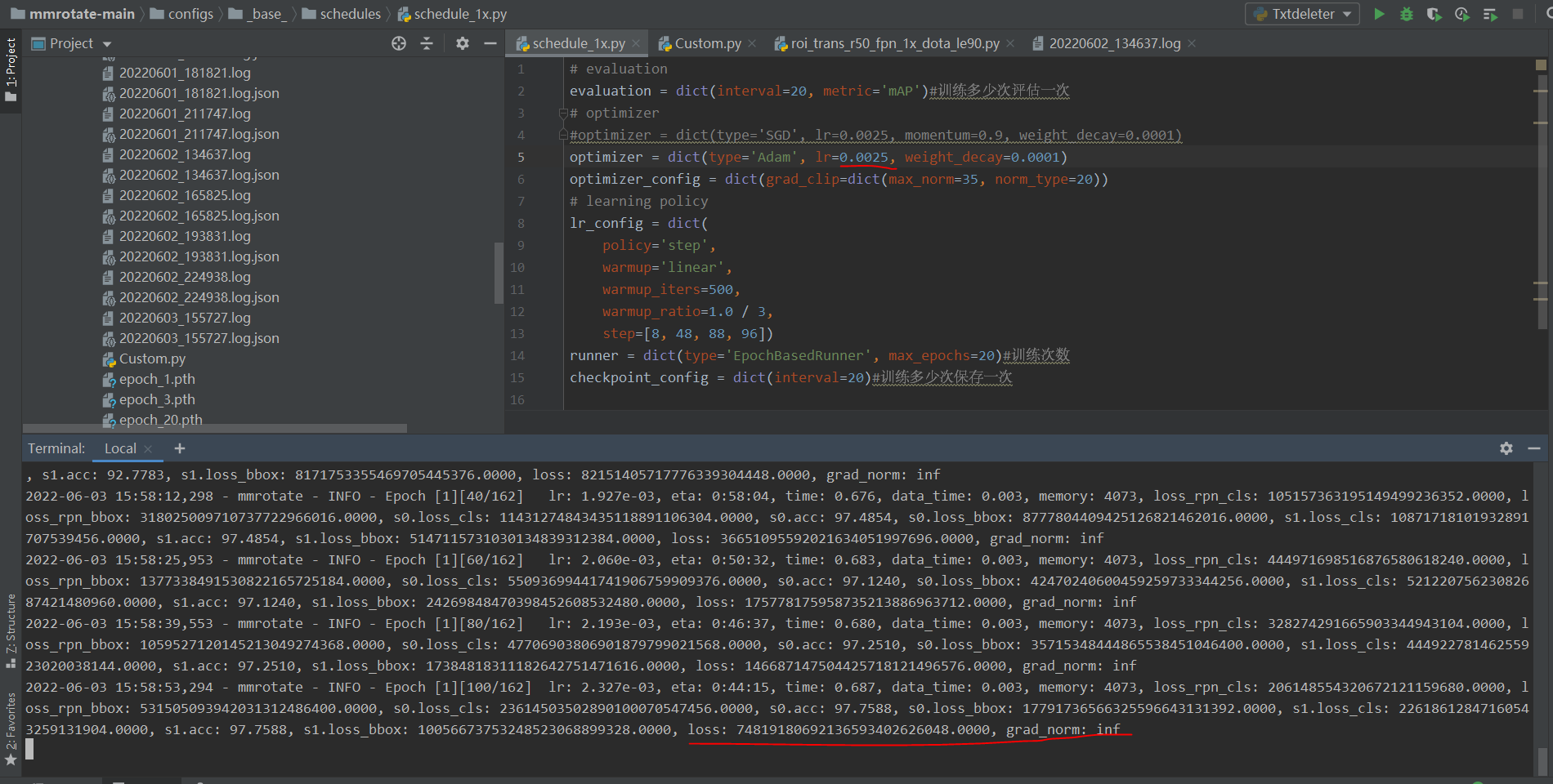 loss降不下来 · Issue #330 · open-mmlab/mmrotate · GitHub