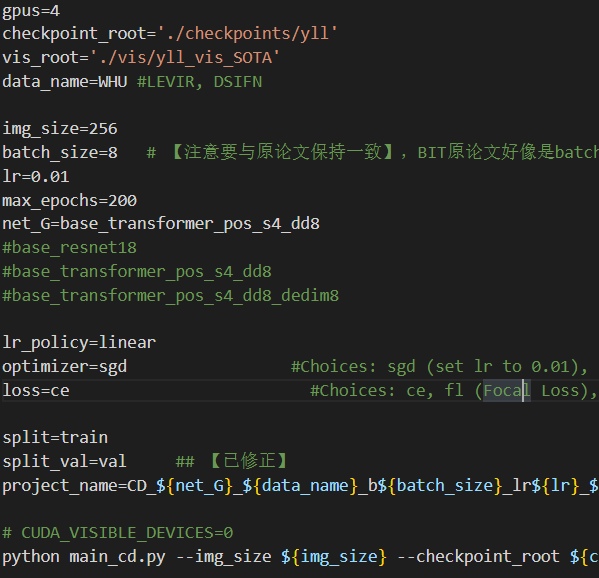 training results are very different from BIT · Issue #25 · wgcban/ChangeFormer · GitHub