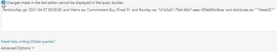 How to query column containing JSON string · Issue #2769 · microsoft/AzureStorageExplorer · GitHub