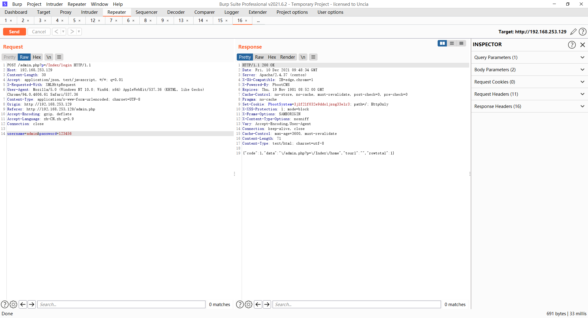Pbootcms has a verification code and token bypass vulnerability · Issue #7 · Pbootcms/Pbootcms ...