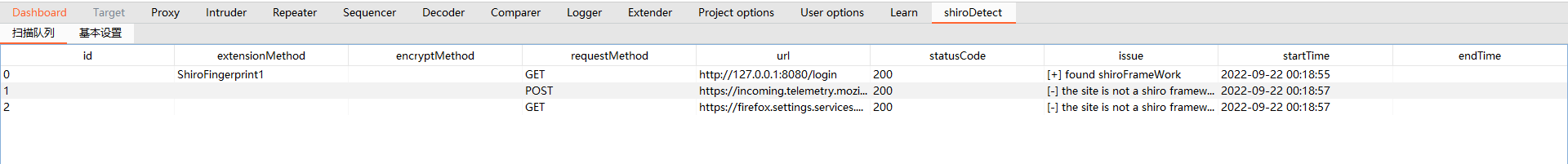 GitHub - xunyang1/shiroDection: 学习BurpShiroPassiveScan并添加了一些小功能 Burp插件 shiro扫描