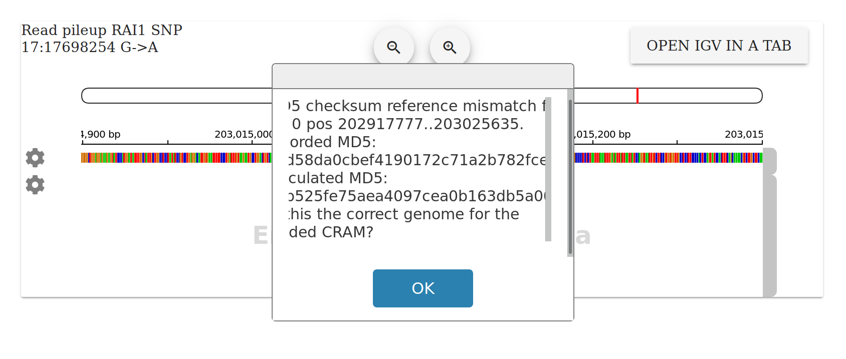 CRAM error · Issue #834 · igvteam/igv.js · GitHub