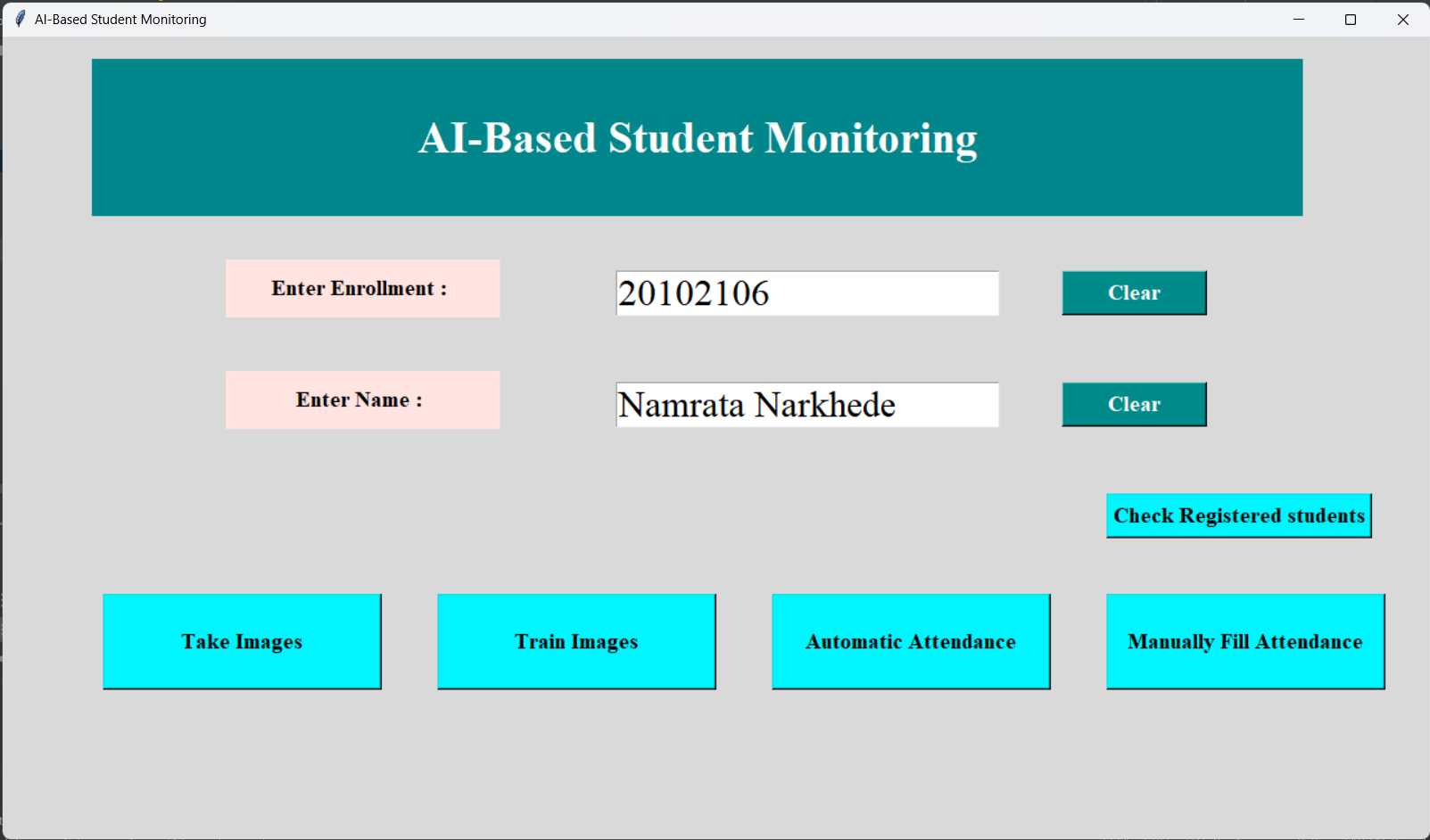 GitHub - namratanarkhede/AI-Based-Student-Monitoring