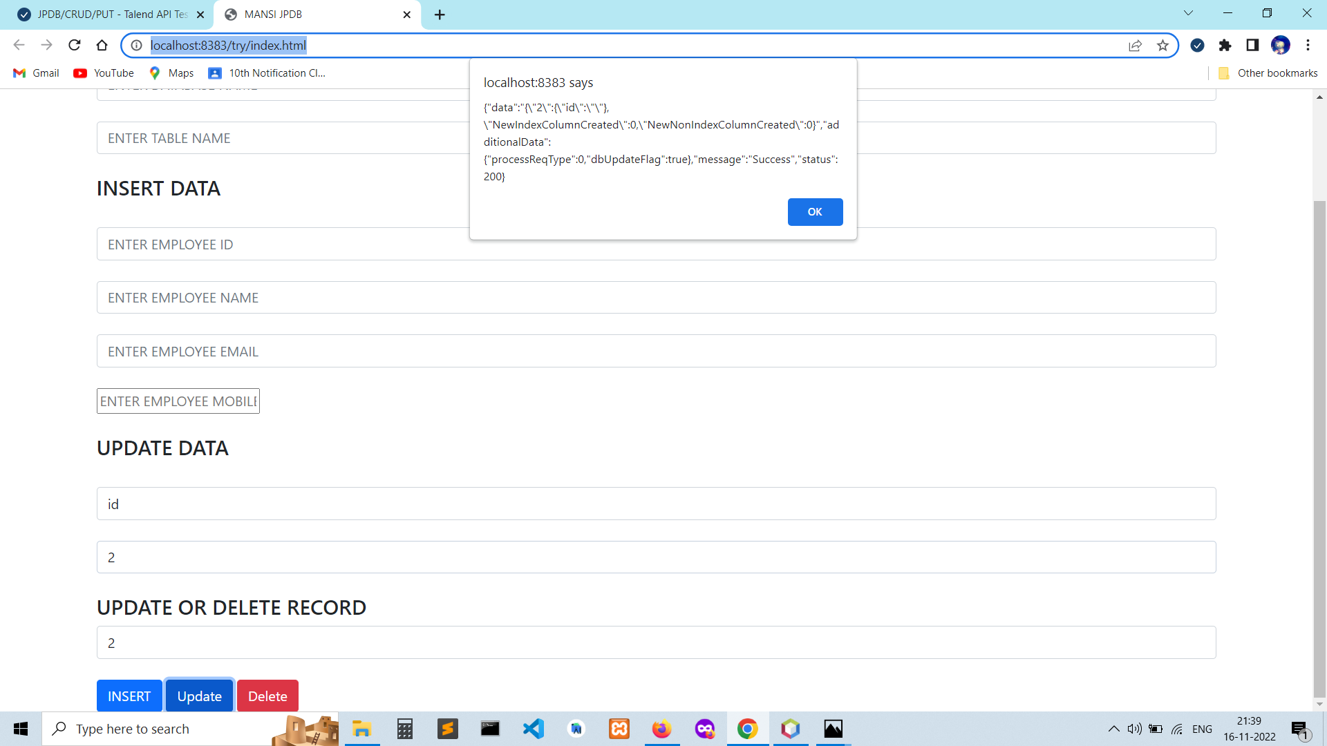 GitHub - mansishardul/JPDB-CRUP-OPERATION