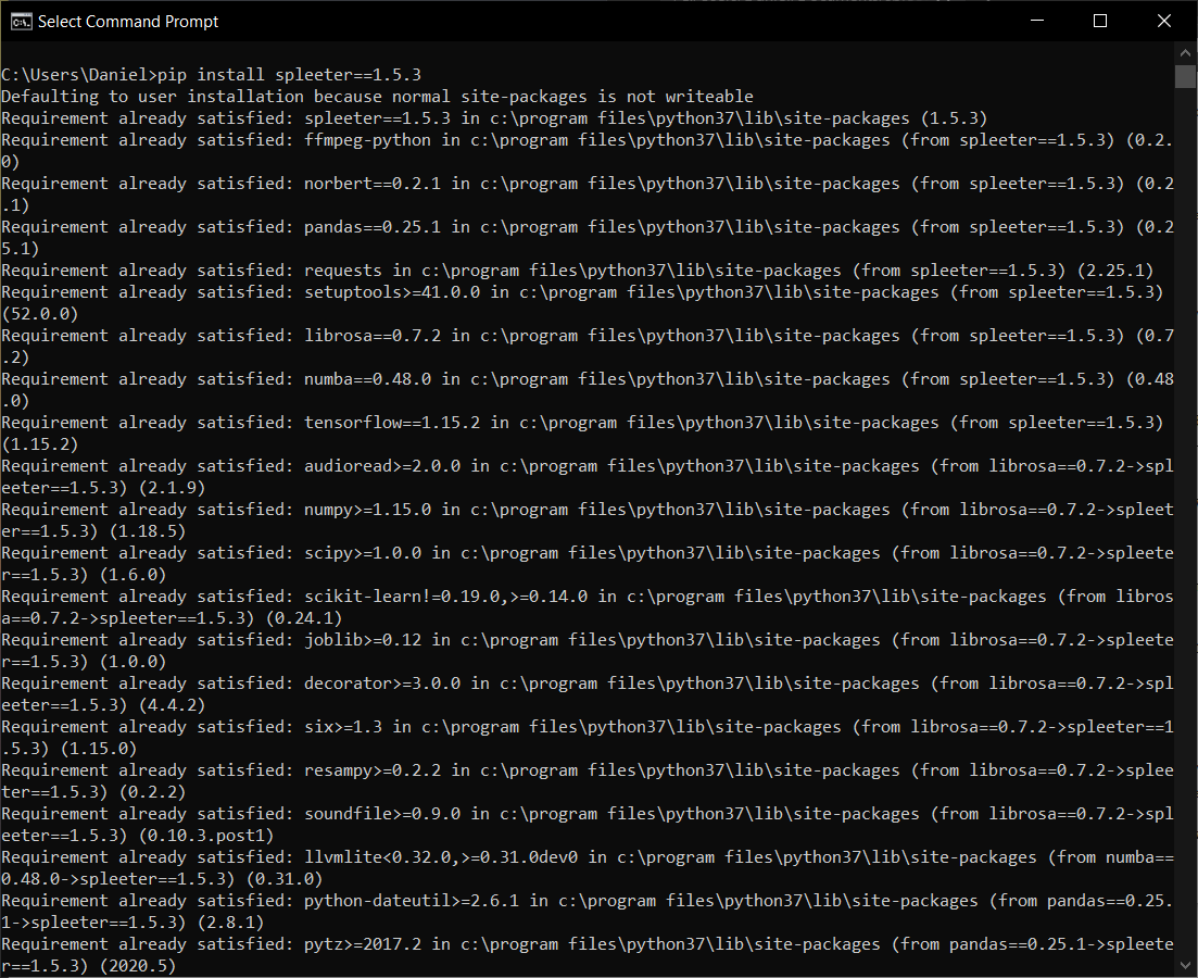 spleeter-native on Windows fails with command not recognized · Issue #8 · diracdeltas ...