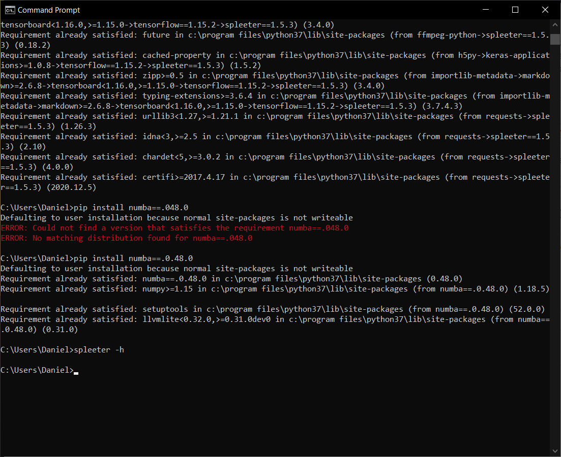 spleeter-native on Windows fails with command not recognized · Issue #8 · diracdeltas ...