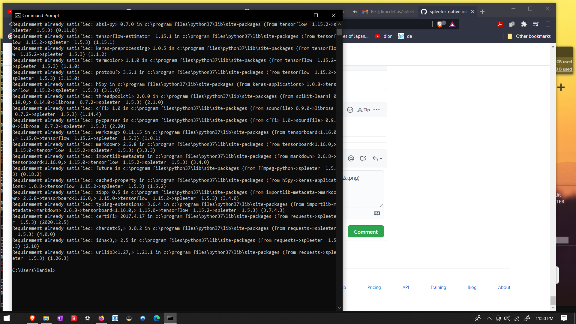 spleeter-native on Windows fails with command not recognized · Issue #8 · diracdeltas ...