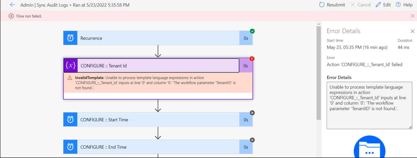 [CoE Starter Kit - BUG] Audit logs flow is not working · Issue #2809 · microsoft/coe-starter-kit ...