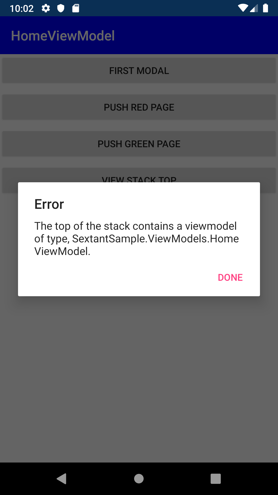 [BUG] PopRootAndTick in ViewStackServiceBase leaves behind the wrong viewmodel · Issue #189 ...