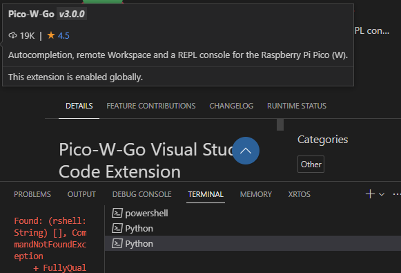 Cannot run anything since 3.0.0 update · Issue #59 · paulober/MicroPico · GitHub