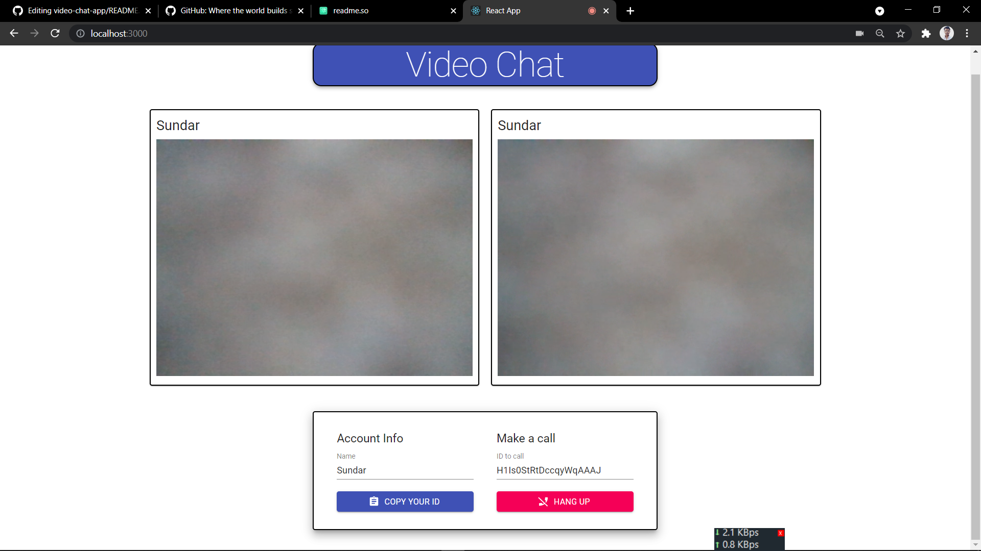 GitHub - Sundar-Soren/video-chat-app