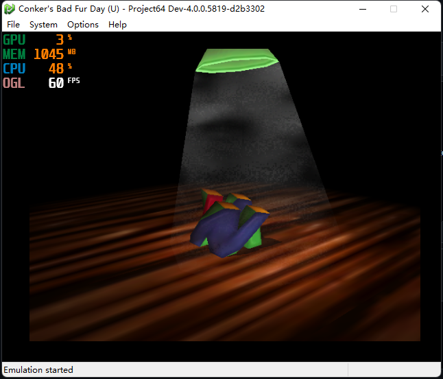 [Bug]: Conker's bad fur day (U) working on Dev build 4.0.0.5823 and higher did not show the ...