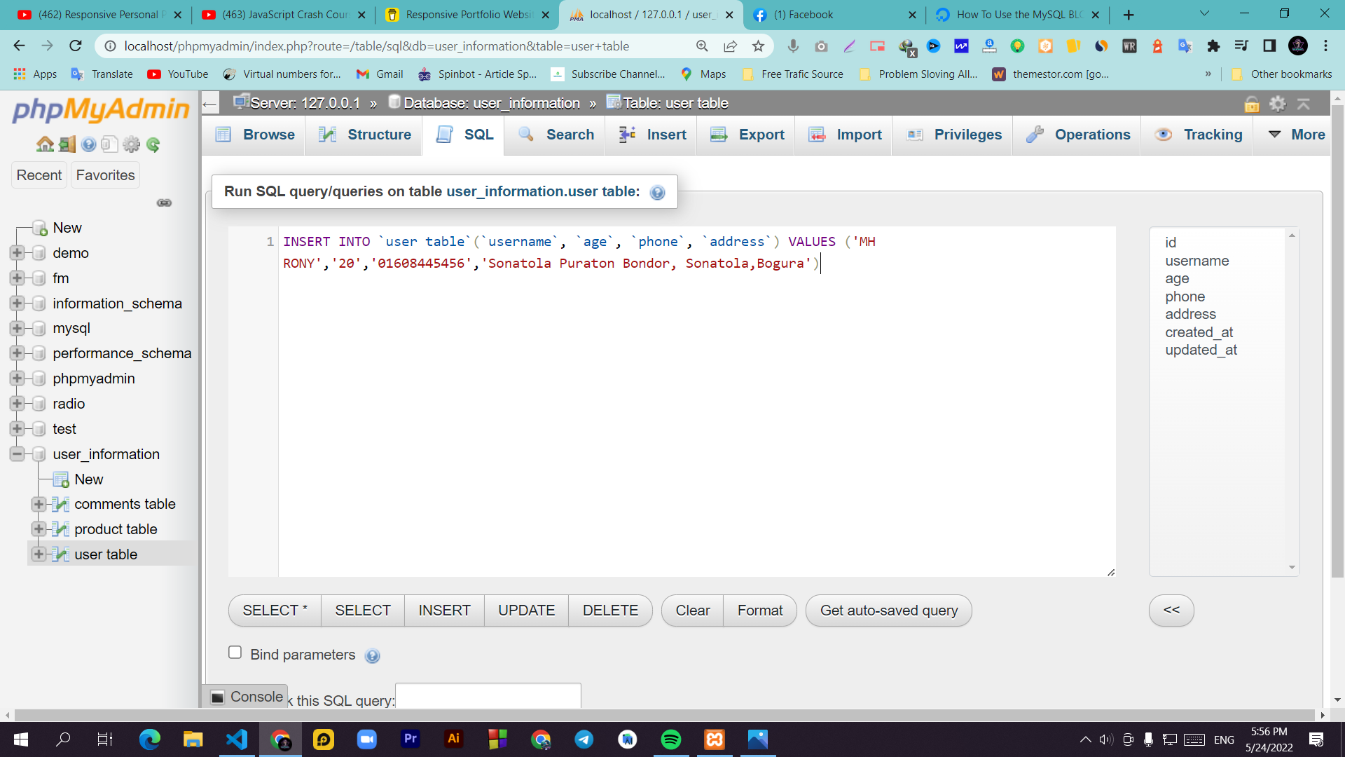 GitHub - dev-mhrony/Create-tables-with-MySql: Creating tables with ...