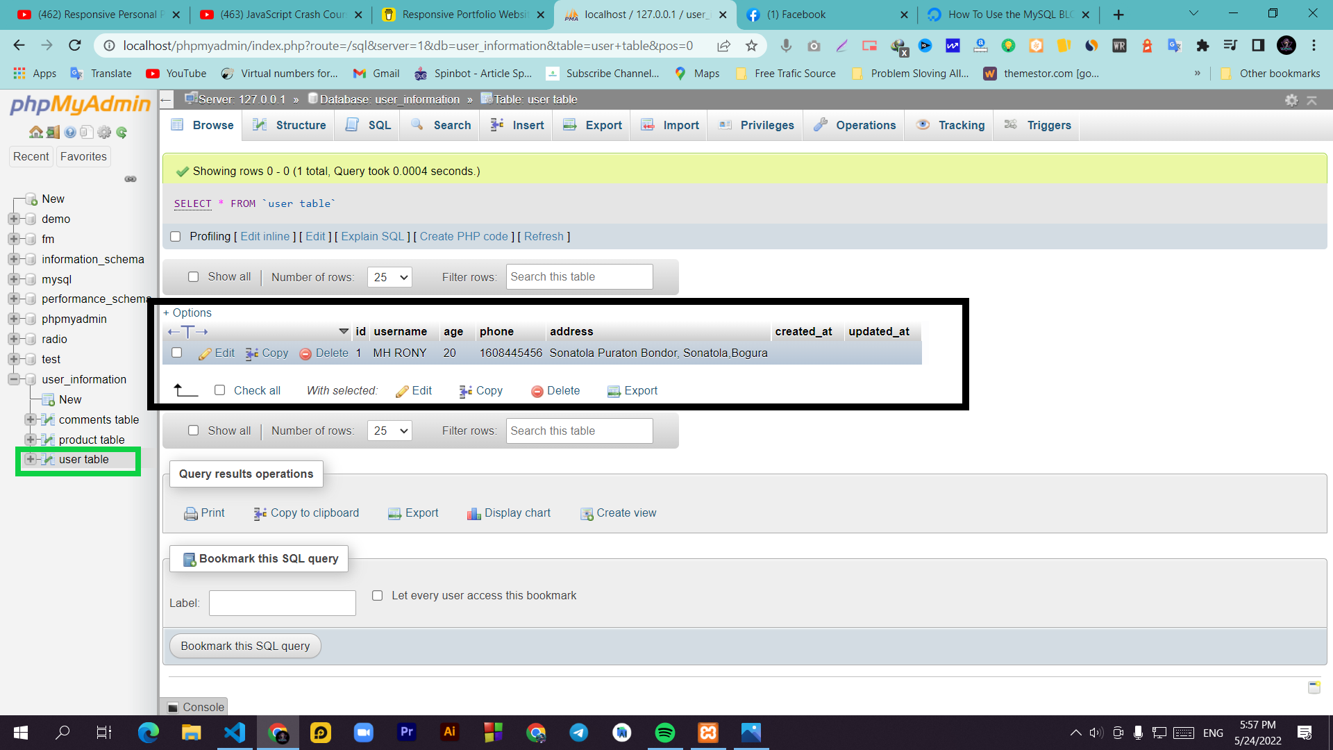 GitHub - dev-mhrony/Create-tables-with-MySql: Creating tables with ...