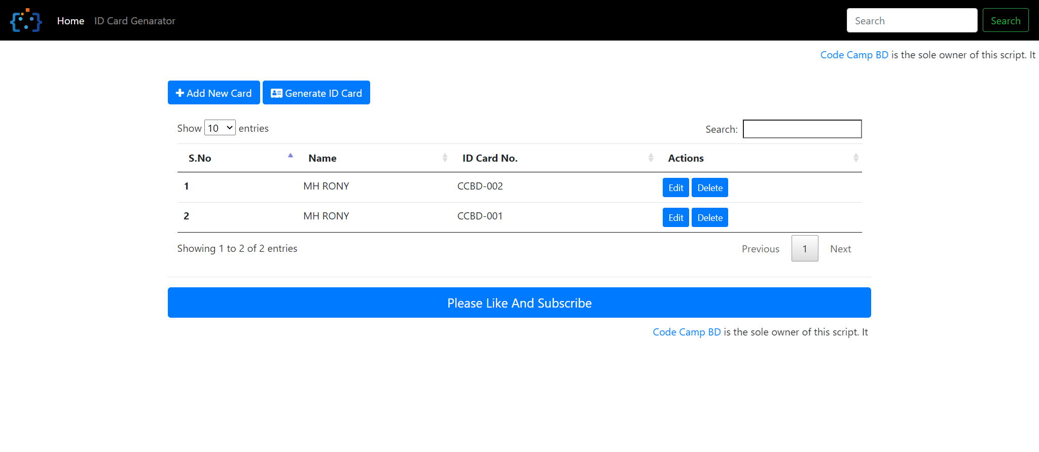 GitHub - dev-mhrony/Online-ID-Card-Genarator-in-PHP-with-MySQL-Database ...