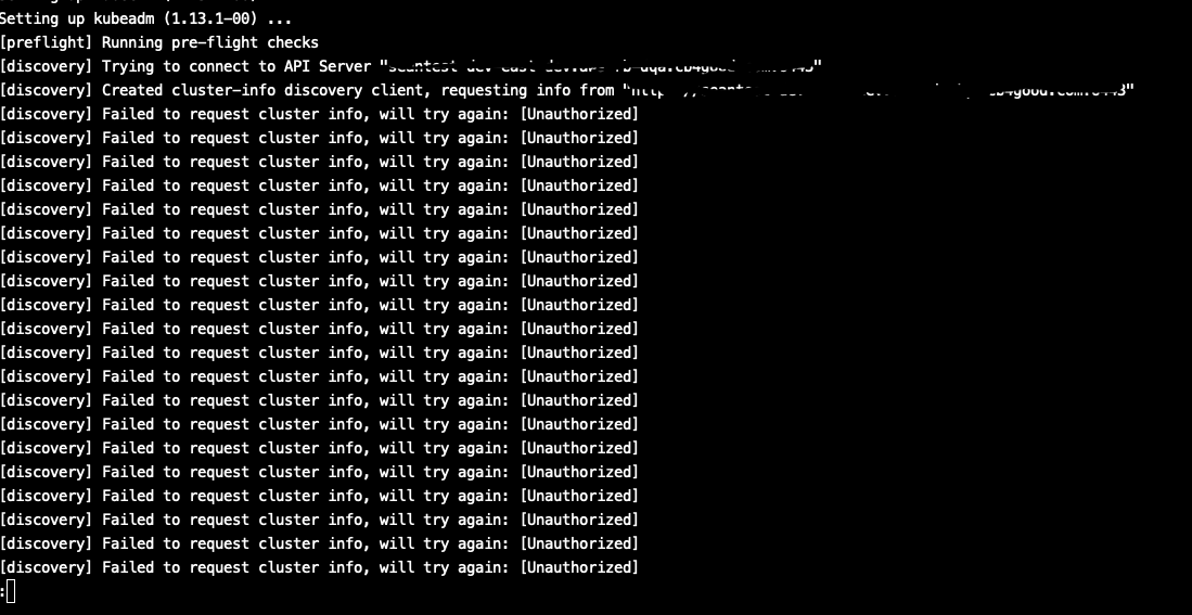 Node Fails To Join If Masters Kube Apiserver Has Anonymous Authfalse And Basic Auth · Issue