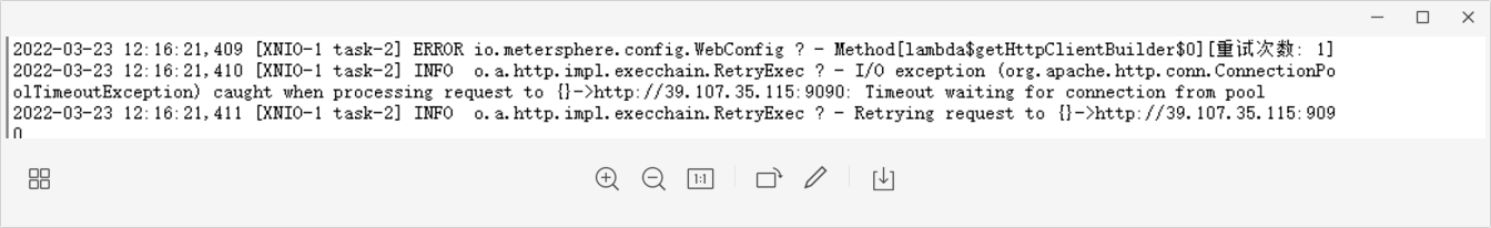 [BUG]（dayi）性能测试执行一直在打转，查看后台一直在打印错误日志，ms服务器的cpu资源被耗完了，最后系统都登录不了了。 · Issue #11881 · metersphere ...