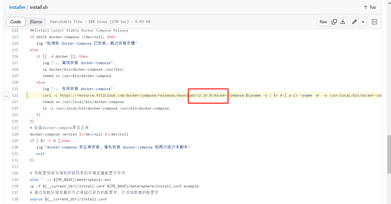 [BUG]系统从1.20lts升级直接至2.10lts，系统的docker-compose没有自动升级，还需要手动对docker compose升级 · Issue #25293 ...