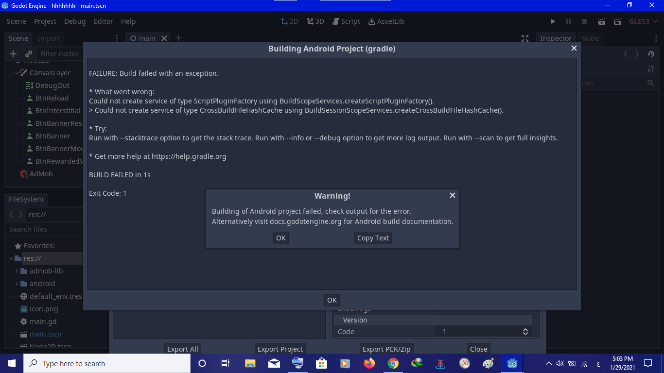 Need an update for 3.2.4+ · Issue #98 · Shin-NiL/Godot-Android-Admob-Plugin · GitHub