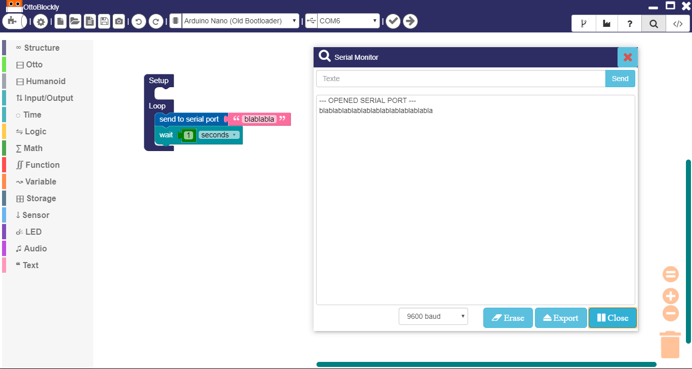 Serial Monitor · Issue #5 · OttoDIY/blockly · GitHub