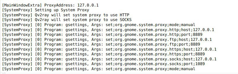 Bug Report: Snapcraft GNOME System Proxy doesn't take effect · Issue #1467 · Qv2ray/Qv2ray · GitHub