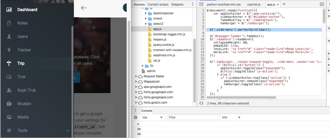 menu nav bar scroll · Issue #1357 · thedevdojo/voyager · GitHub