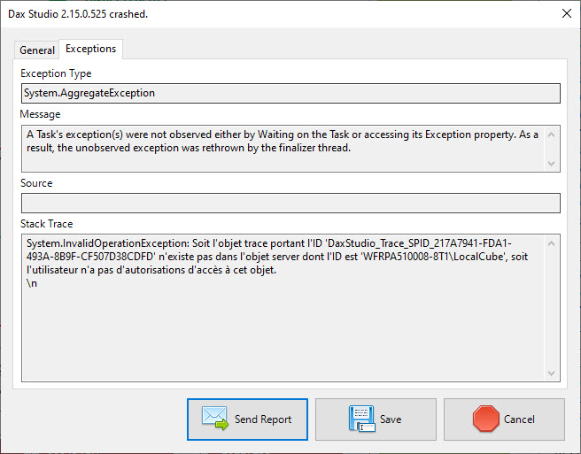 v2.15.0 All queries trace does not start when connected to Excel · Issue #581 · DaxStudio ...
