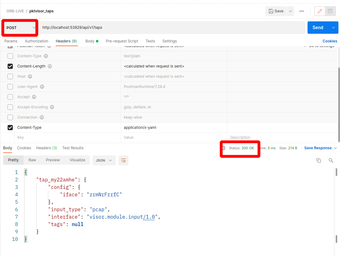 HTTP response status code for policies and taps creation must be 201 · Issue #246 · netboxlabs ...