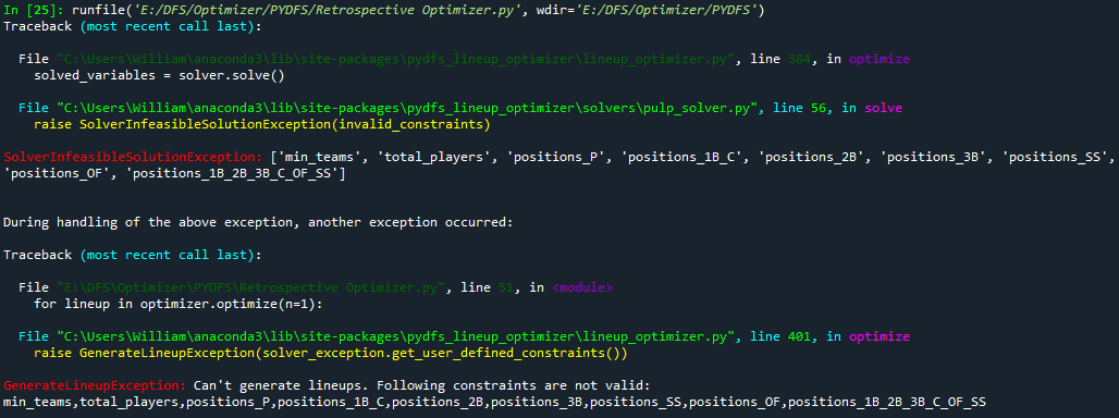 Issues importing players for MLB · Issue #281 · DimaKudosh/pydfs-lineup-optimizer · GitHub