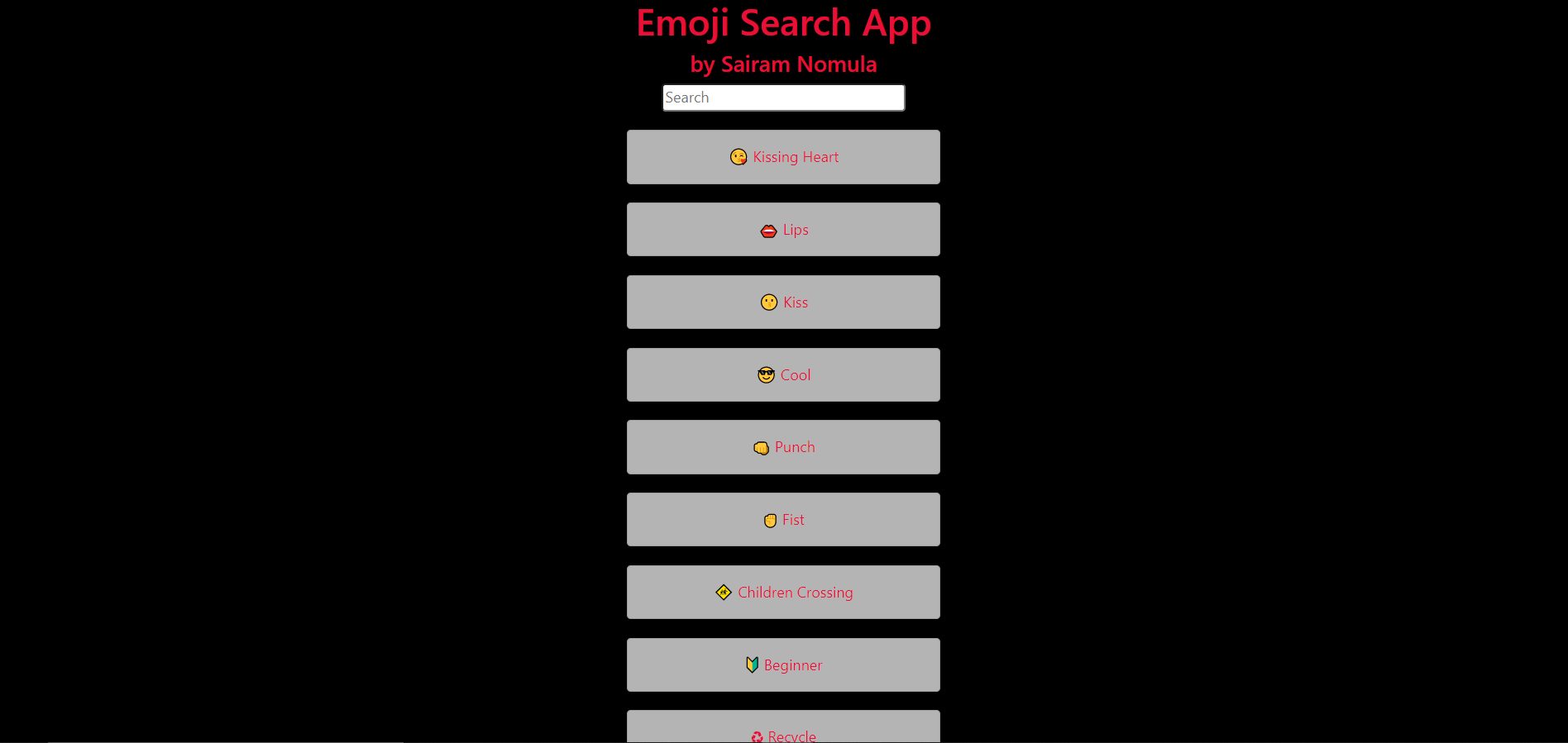 GitHub - SairamNomula/Emoji-Search-App