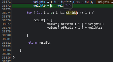 VectorKeyframeTrack goes an infinite loop when I give a wrong length of ...