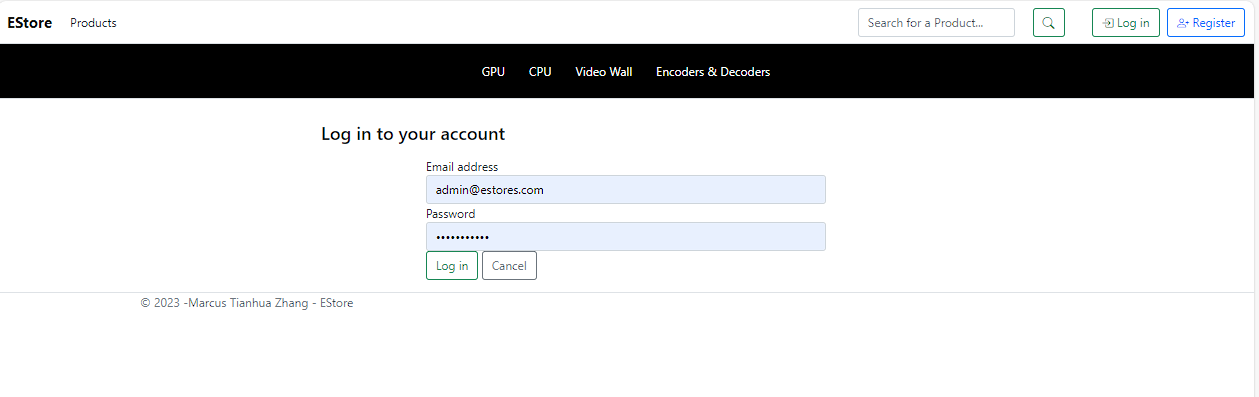 GitHub - MarcusTianhuaZhang/ECommerce: Fully-functional E-Commerce Store web application