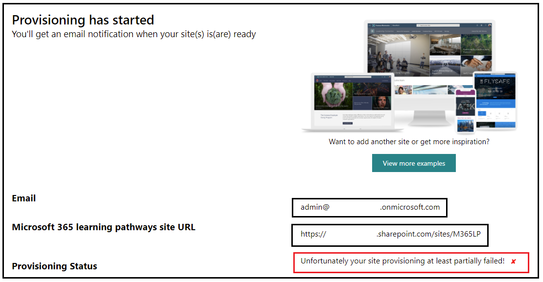 Installation of Microsoft Learning Pathways partially failed · Issue #392 · SharePoint/sp ...