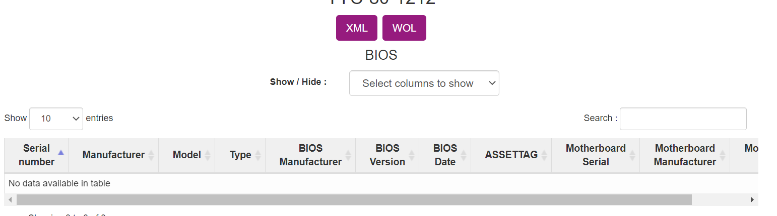 Hardware, Network, Devices are empty · Issue #298 · OCSInventory-NG/OCSInventory-Server · GitHub