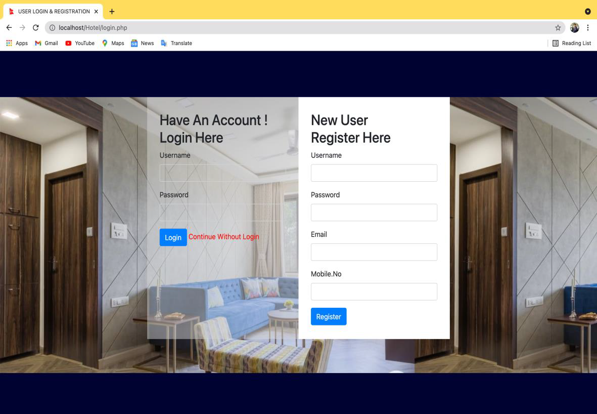 GitHub - Shivam094/Hotel-Management-System