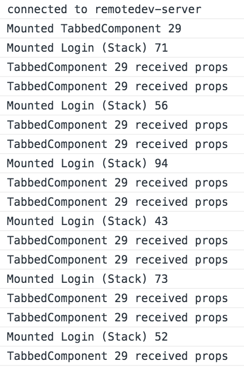 Screen loads twice when using TabNavigator · Issue #476 · react-navigation/react-navigation · GitHub