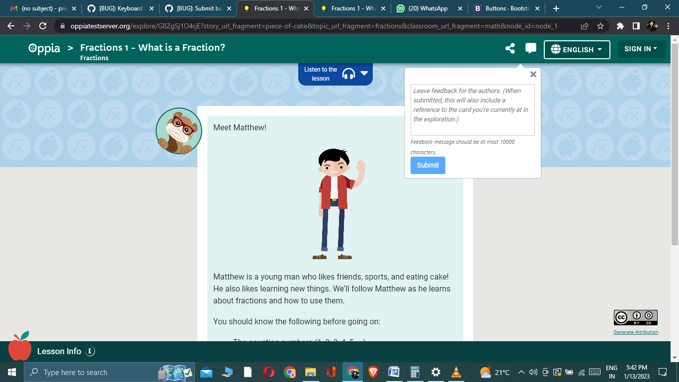 [BUG]: Submit button in Feedback dialogbox must have layout indicating its a button · Issue ...