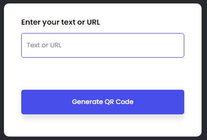 GitHub - OluwafisayoIbrahim/QR-code-Generator: A simple QR Code Generator using HTML, CSS and ...