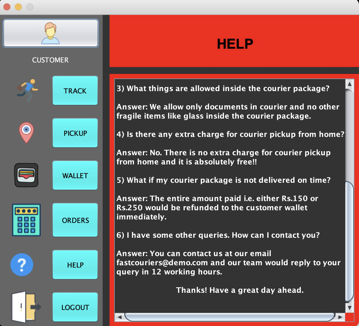 GitHub - ashutosh-2024/Courier-Management-System