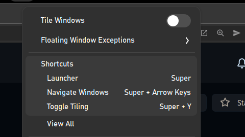 Please make the Shortcuts List in the Tile windows menu dynamic with changes to keybindings ...