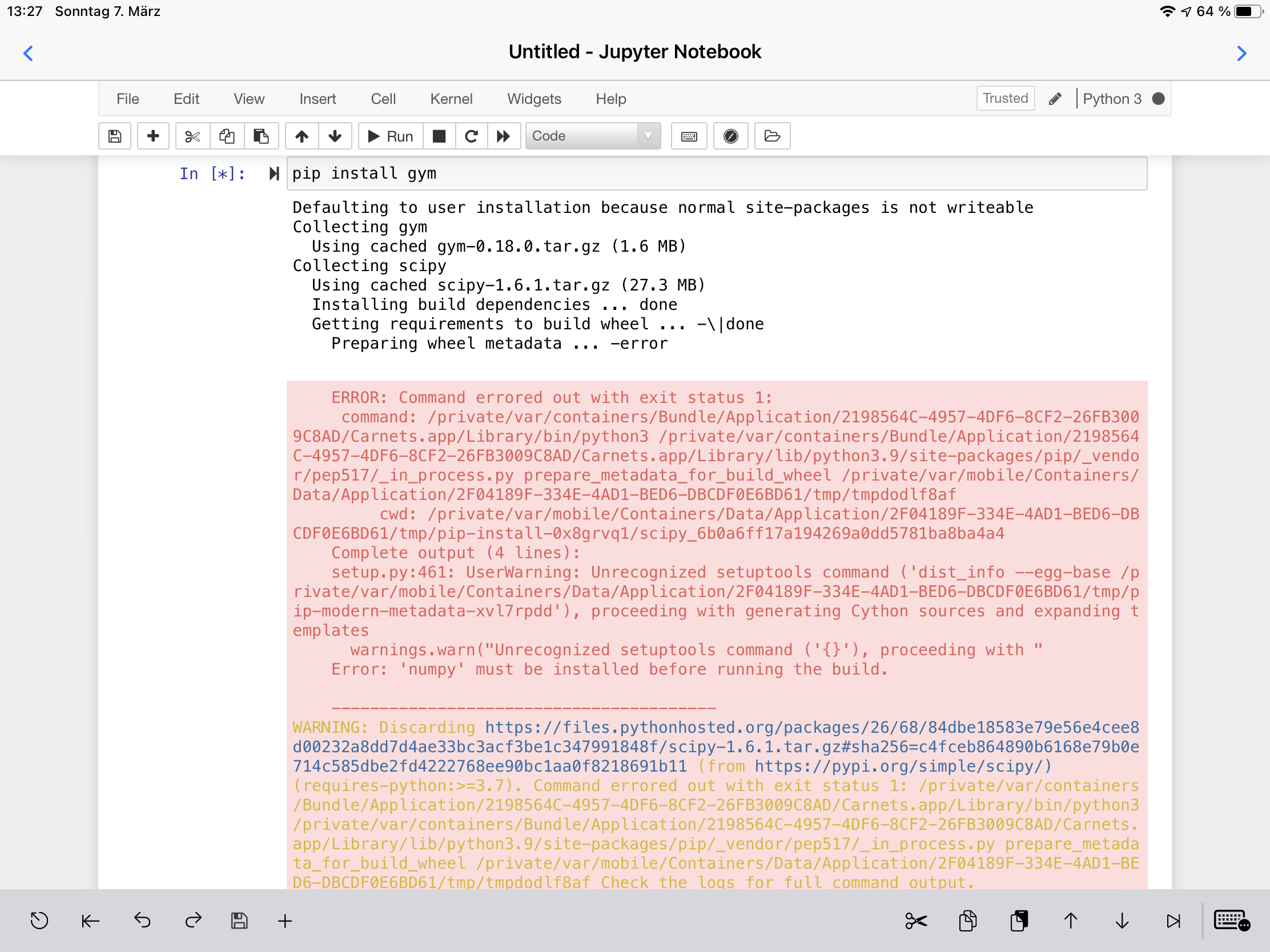 Install OpenAI Gym Issue 159 Holzschu Carnets GitHub Install OpenAI Gym Issue 159 Holzschu Carnets GitHub
