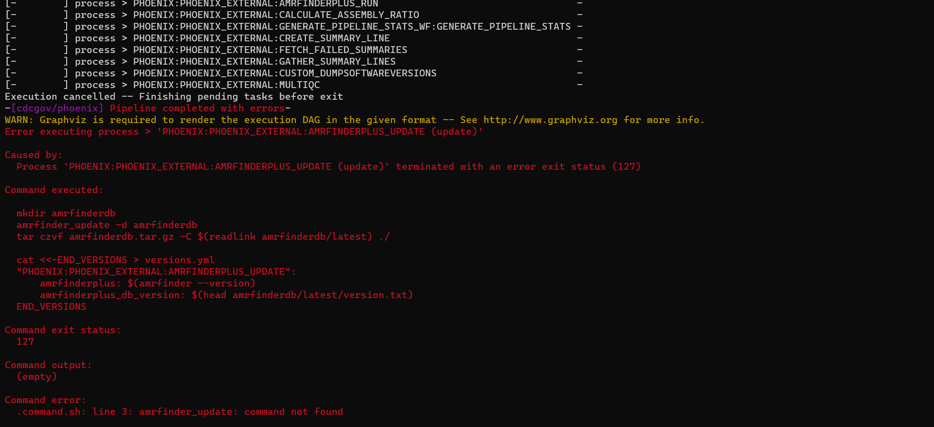 amrfinder_update: command not found · Issue #53 · CDCgov/phoenix · GitHub