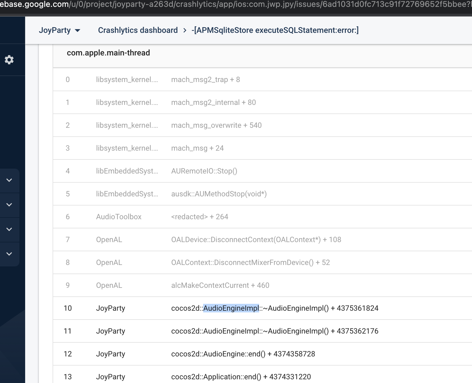 iOS AudioEngineImpl 析构 崩溃 · Issue #16435 · cocos/cocos-engine · GitHub
