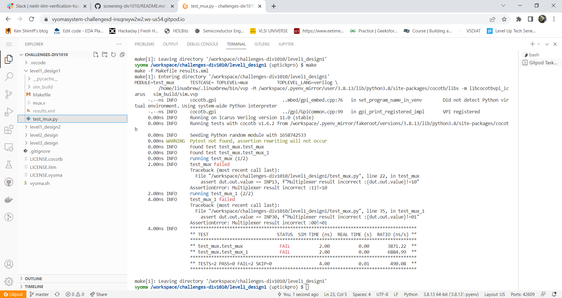 challenges-div1010/README_level1_design1.md at master · vyomasystems-lab/challenges-div1010 · GitHub