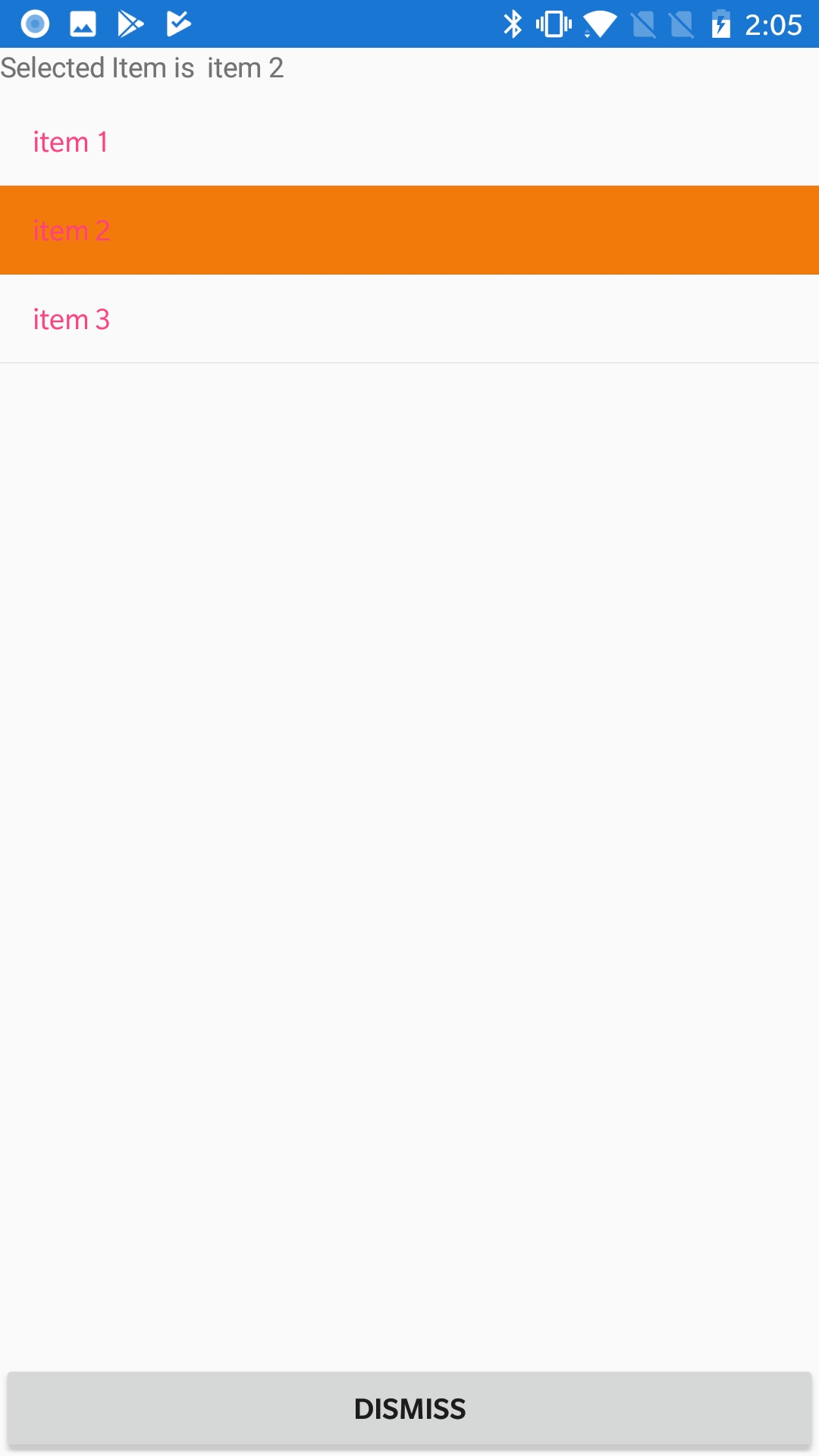 [android] Listview Selecteditem Highlight Not Working With Recycleelement · Issue 6163