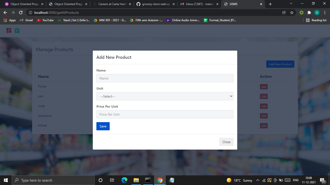 GitHub - ananyasahu1008/grocery-store-web-app