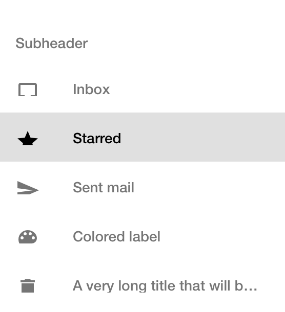 DrawerItem icons issue · Issue #386 · callstack/react-native-paper · GitHub