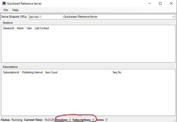 OPC UA server keeps closing sessions after creating multiple subscriptions · Issue #2033 ...